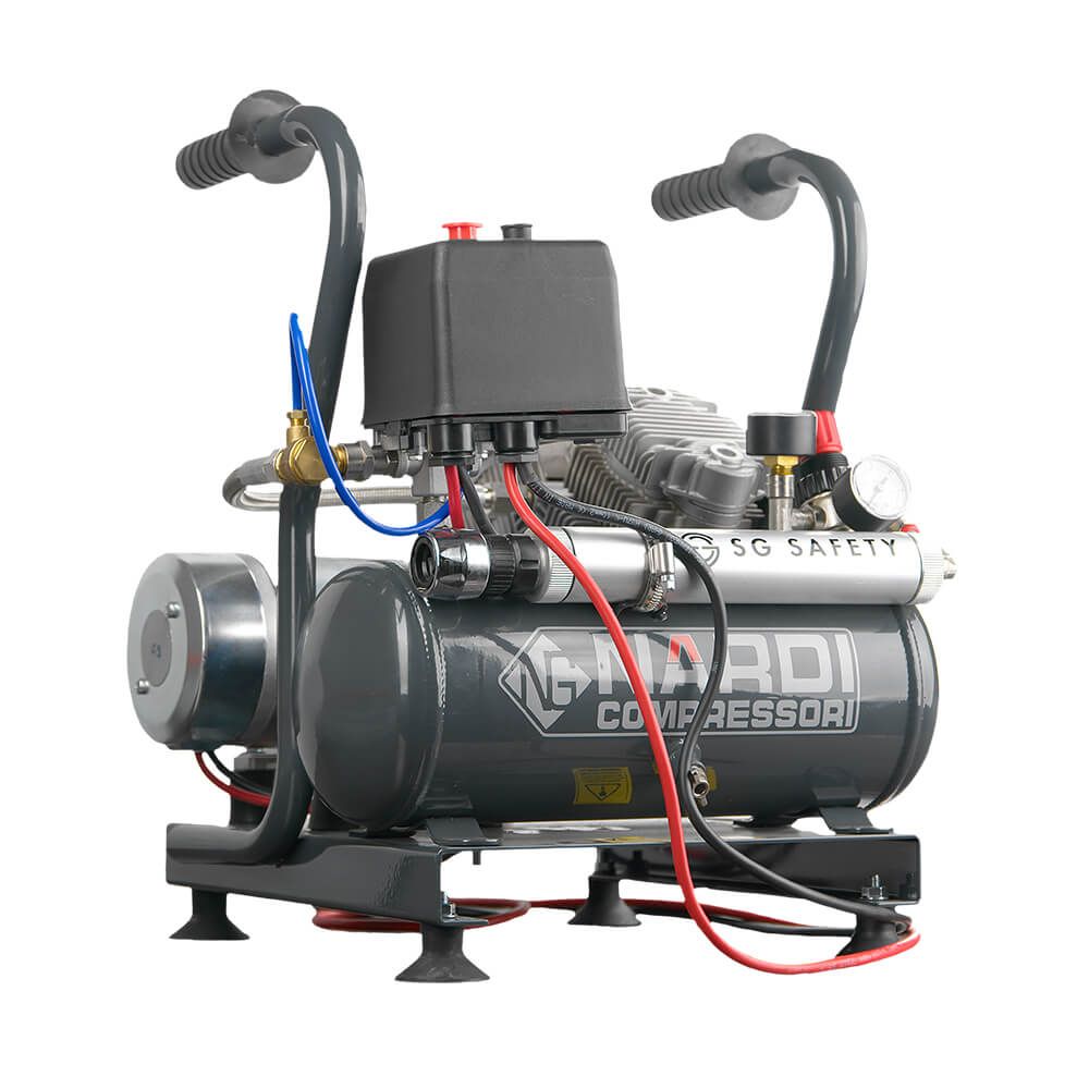 Nardi dykkekompressor for 1 til 2 personer | Extreme 260 l/min